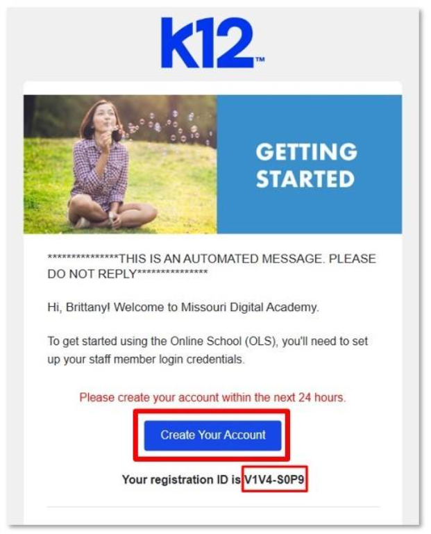 Set Up Your K12 School (OLS) Accounts - North Carolina Virtual Academy