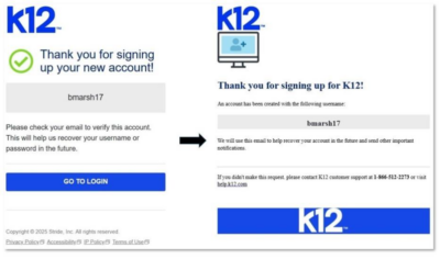 Set Up Your K12 School (OLS) Accounts - North Carolina Virtual Academy